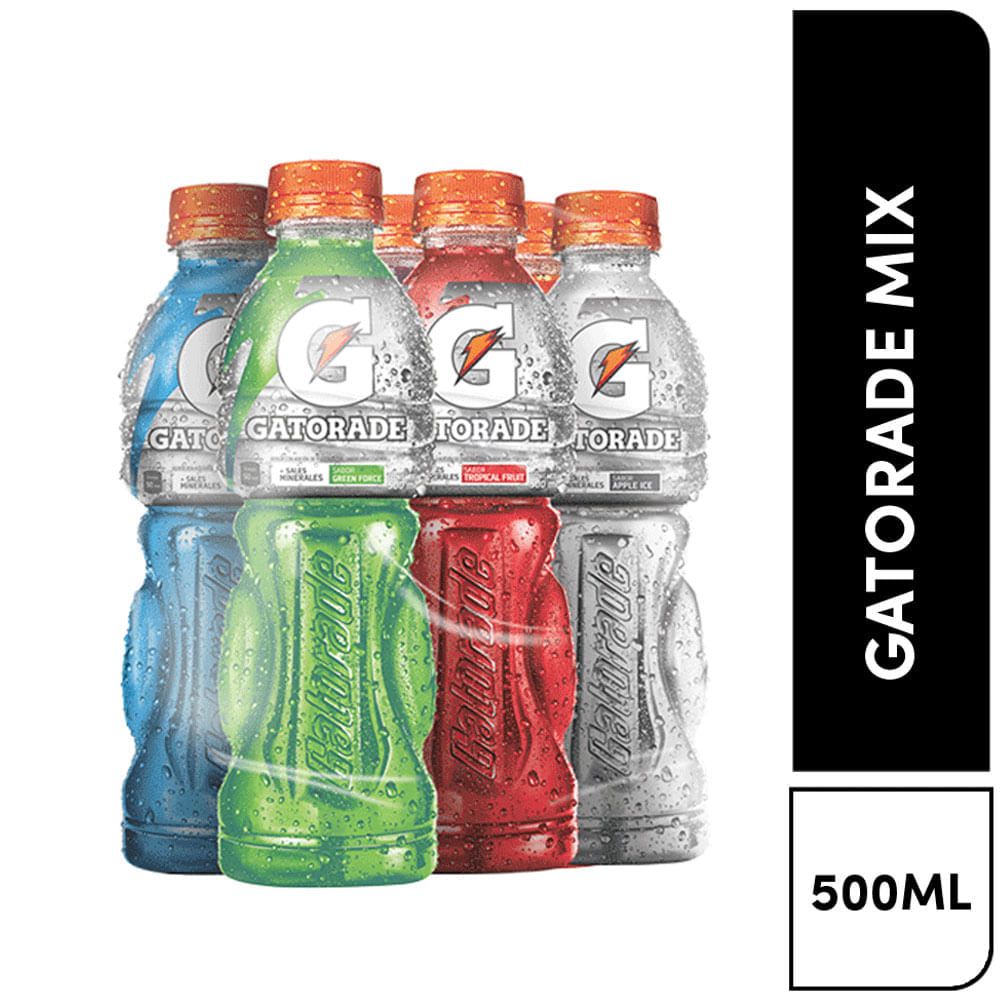 Bebida Rehidratante Gatorade Pack 6 Unid x 500ml - Metro.pe