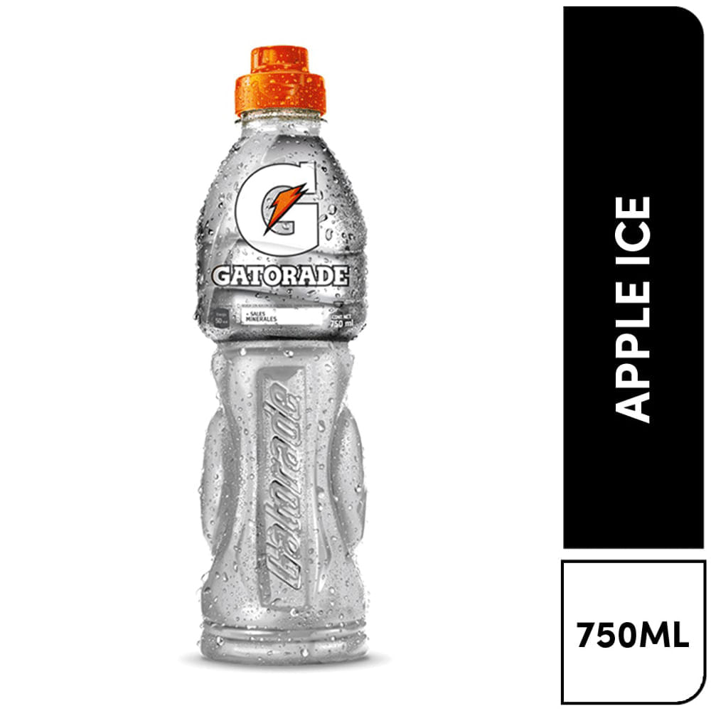 Bebida Rehidratante Gatorade Apple Ice Botella 750ml - Metro.pe