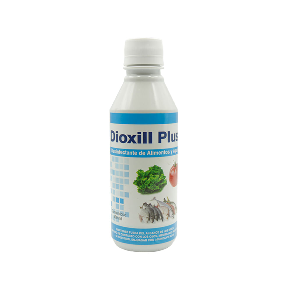 Desinfectante de Alimentos Dioxill Plus Uso Doméstico Frasco 200 ml ...