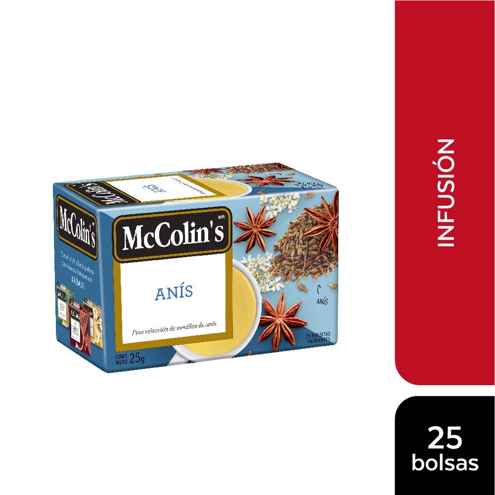 Infusión de Anís McColin's 25un - Metro.pe Infusión de Anís McColin's 25un - Metro.pe