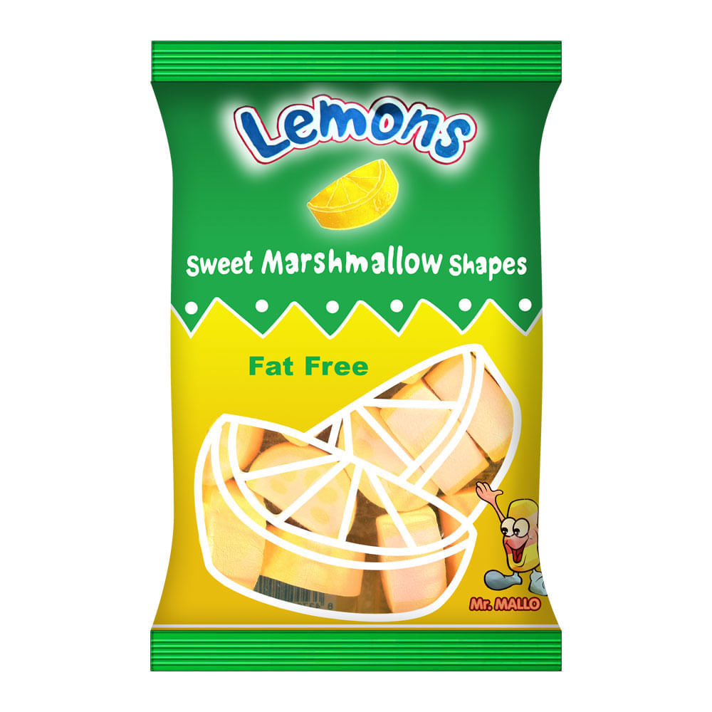 Marshmellows Mr. Mallo Limones Bolsa 100 g - Metro.pe