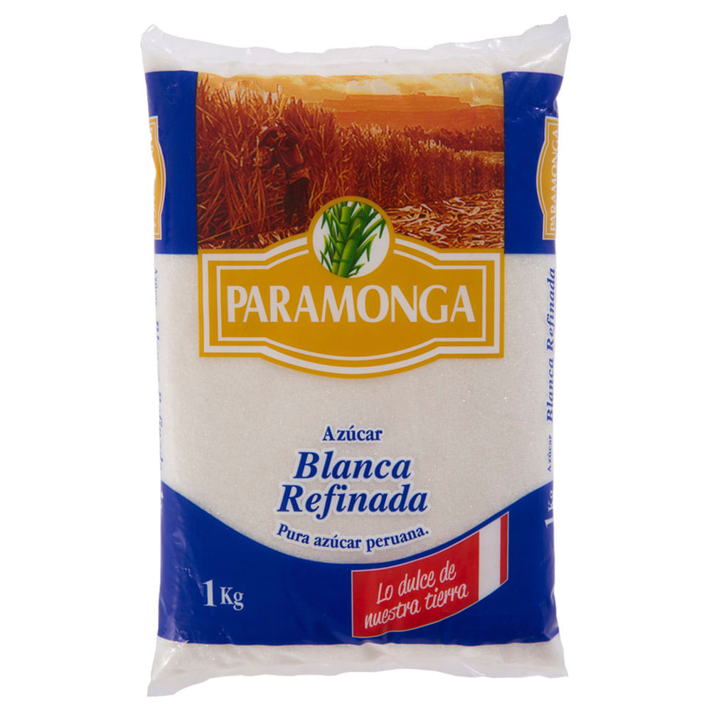 Azúcar Blanca Paramonga Bolsa 1 kg - Metro.pe