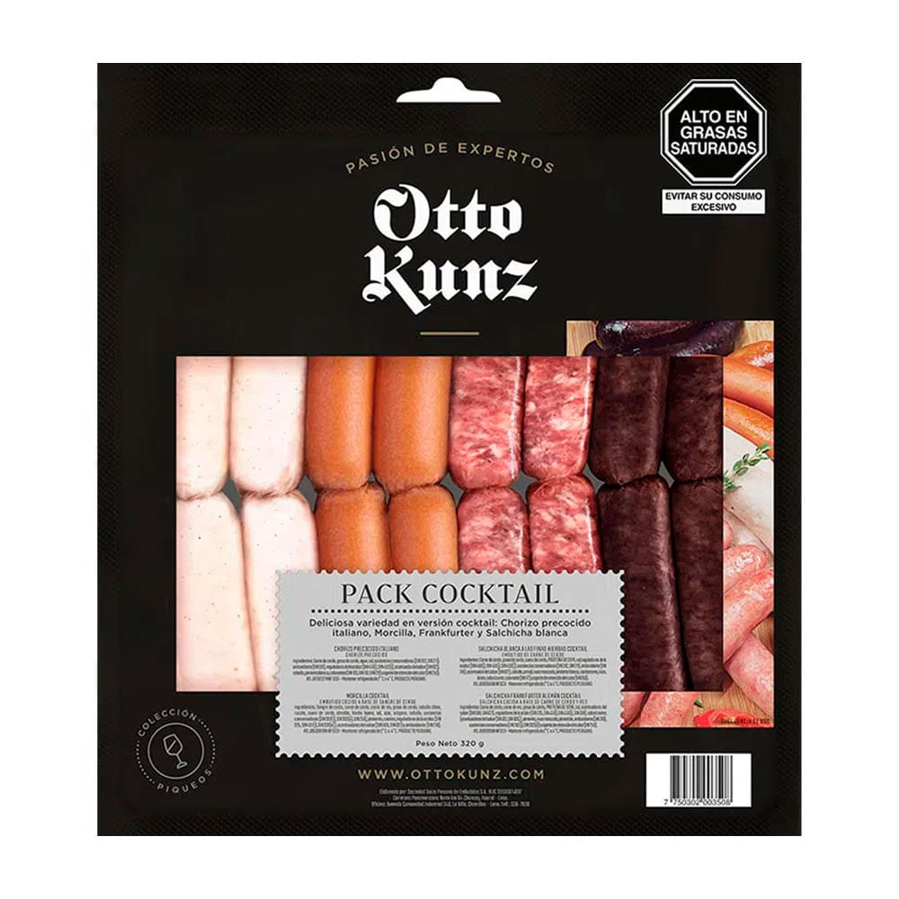 Pack Cóctel Otto Kunz Paquete 320 g - Metro.pe