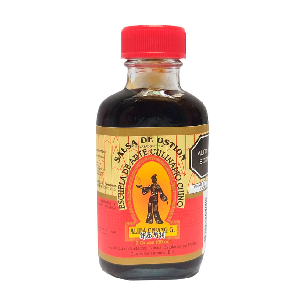 Salsa Ostión Alida Chiang Botella 60 ml - Metro.pe