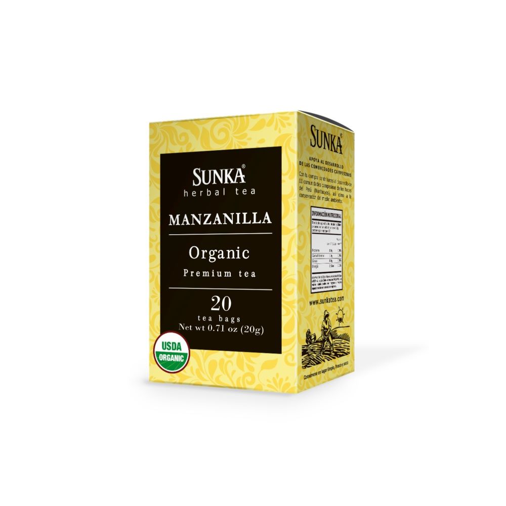 Infusión Orgánica de Manzanilla Sunka 20un - Metro.pe