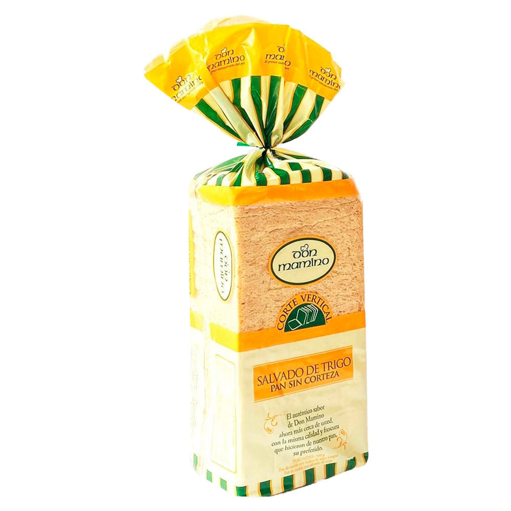 Pan de Molde Integral Don Mamino Bolsa 560 g - Metro.pe