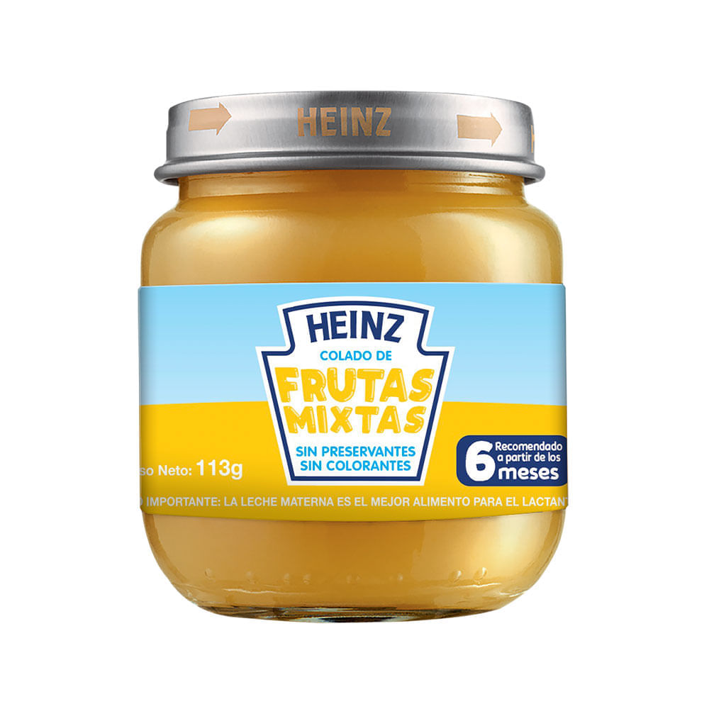 Compota De Frutas Mixtas Heinz Frasco 113 g - Metro.pe