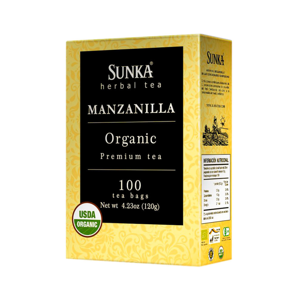 Manzanilla Sunka Caja 100 sobres - Metro.pe