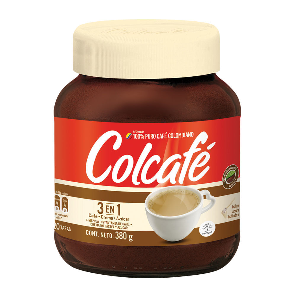 Colcafe Todo En 1 Frasco 380 g - Metro.pe