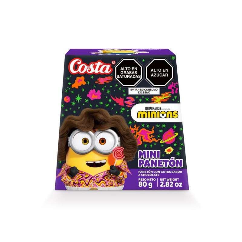 Panetón Mini Clásico Costa Minions 80g Surtido - Metro.pe Panetón Mini Clásico Costa Minions 80g Surtido - Metro.pe