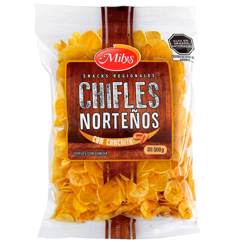 Chifles Norteños Milys 500g - Metro.pe