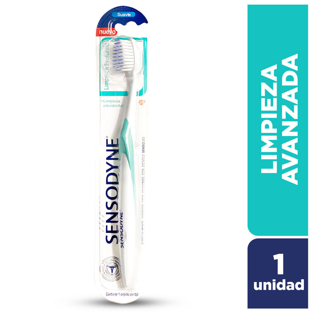 Cepillo Dental Suave Sensodyne Limpieza Profunda - Metro.pe