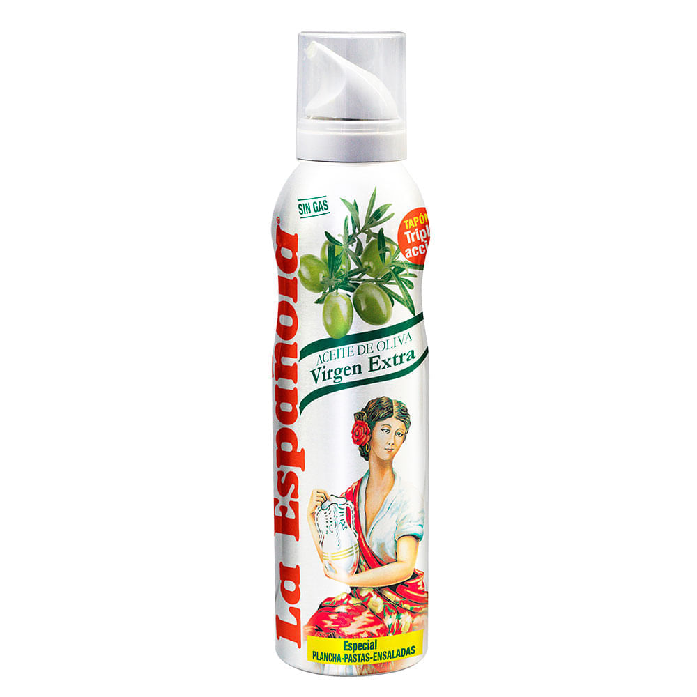 Aceite De Oliva En Spray La Española Frasco 200 ml - Metro.pe