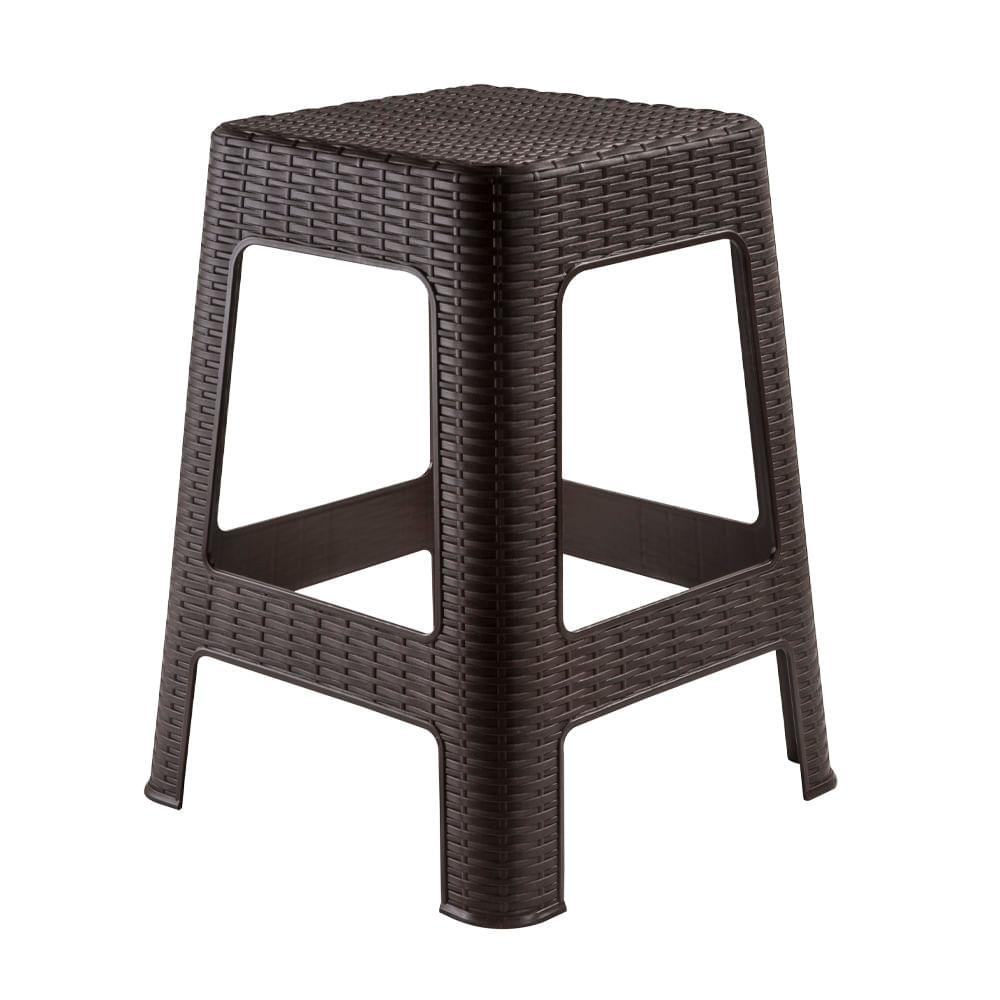 Duraplast Banco Rattan 46 cm - Metro.pe