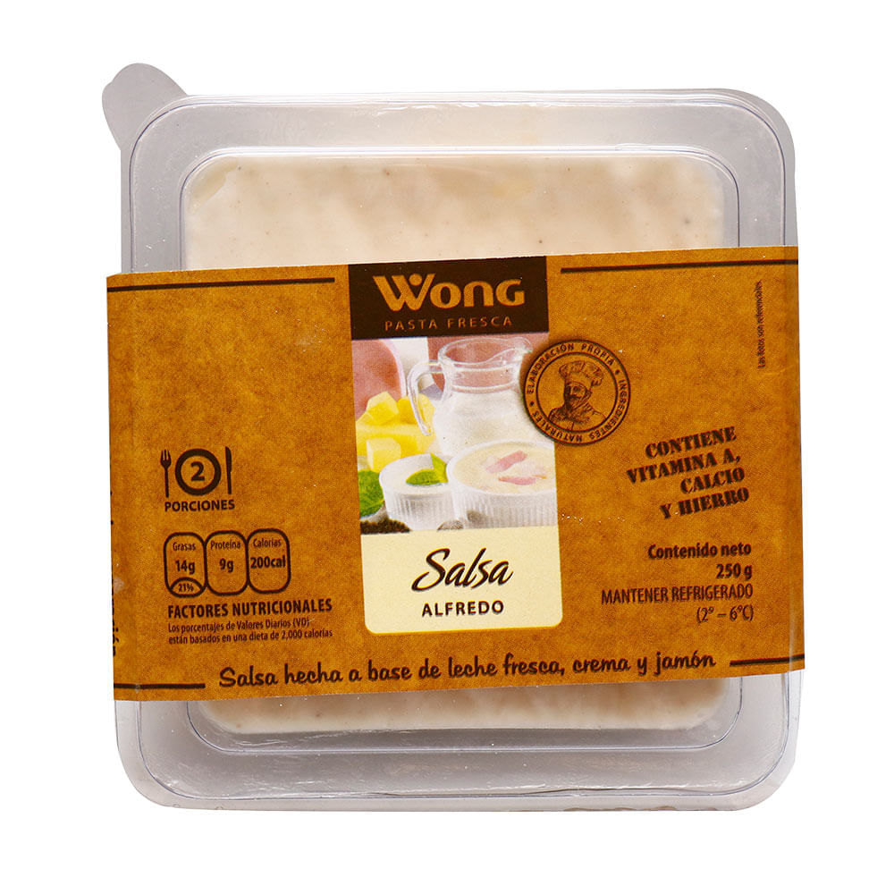 Salsa Alfredo 250g - Metro.pe