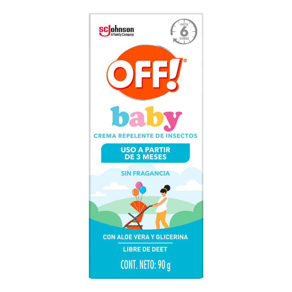 Baby Repelente en Crema OFF 90g - Metro.pe