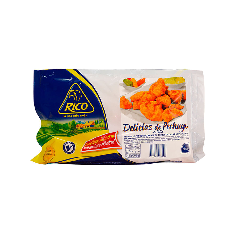 Delicias de Pechuga de Pollo Rico 300g - Metro.pe