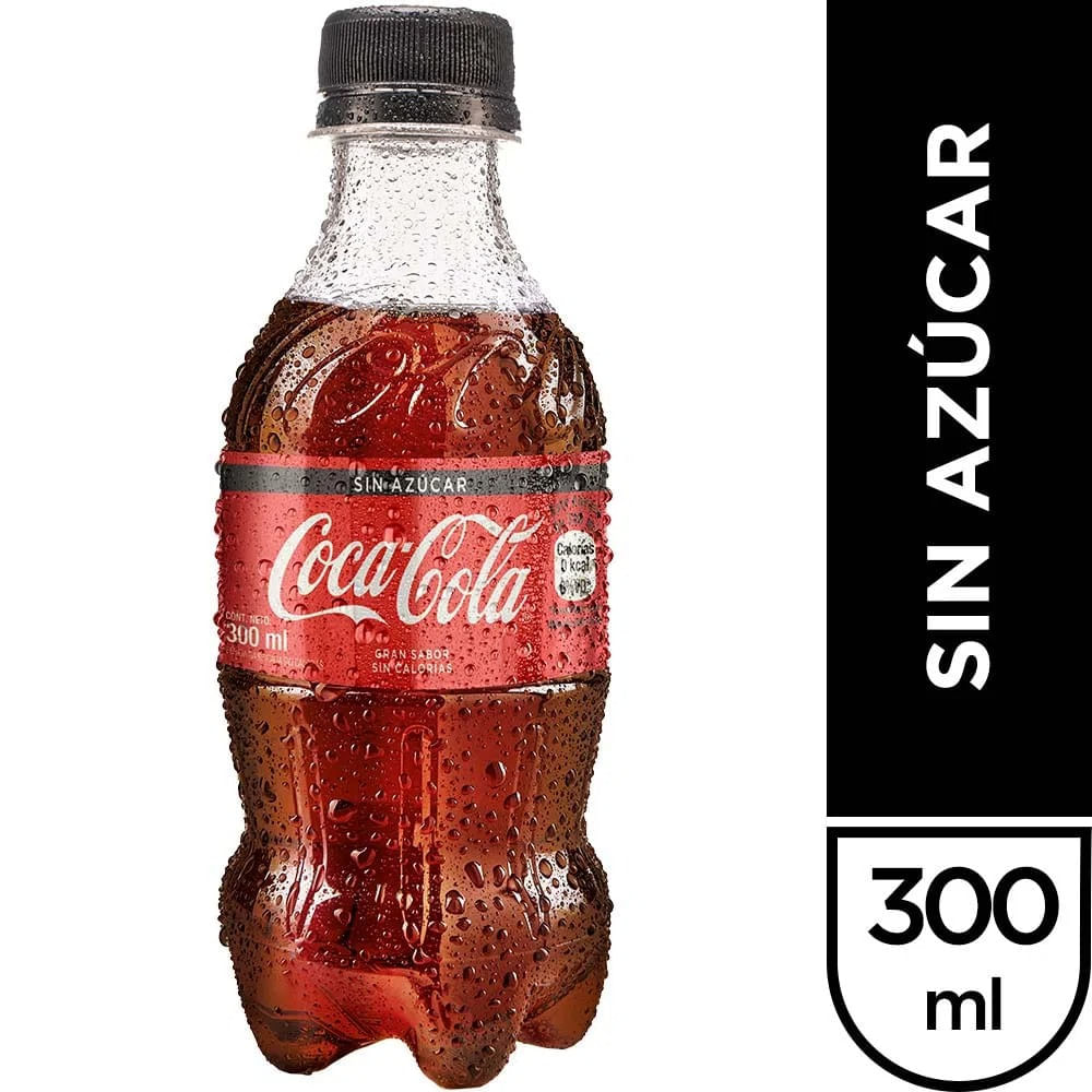 Gaseosa Coca Cola Sin Azúcar Botella 300ml - Metro.pe Gaseosa Coca Cola Sin Azúcar Botella 300ml - Metro.pe