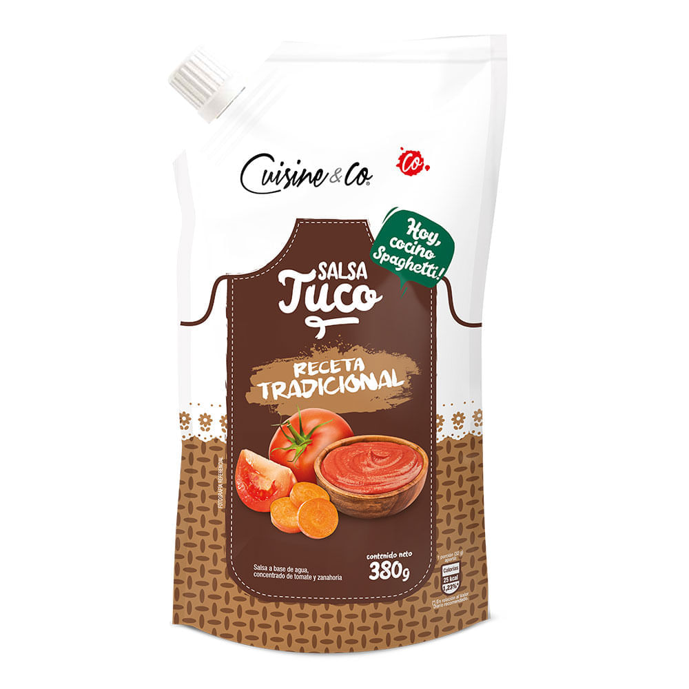 Salsa Tuco Cuisine & Co Doypack 380 g - Metro.pe