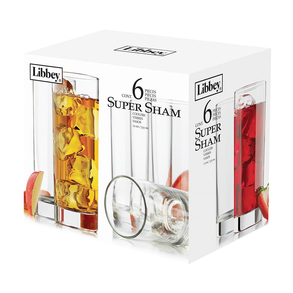 Vasos Libbey Super Sham 6 Piezas 355 ml - Metro.pe