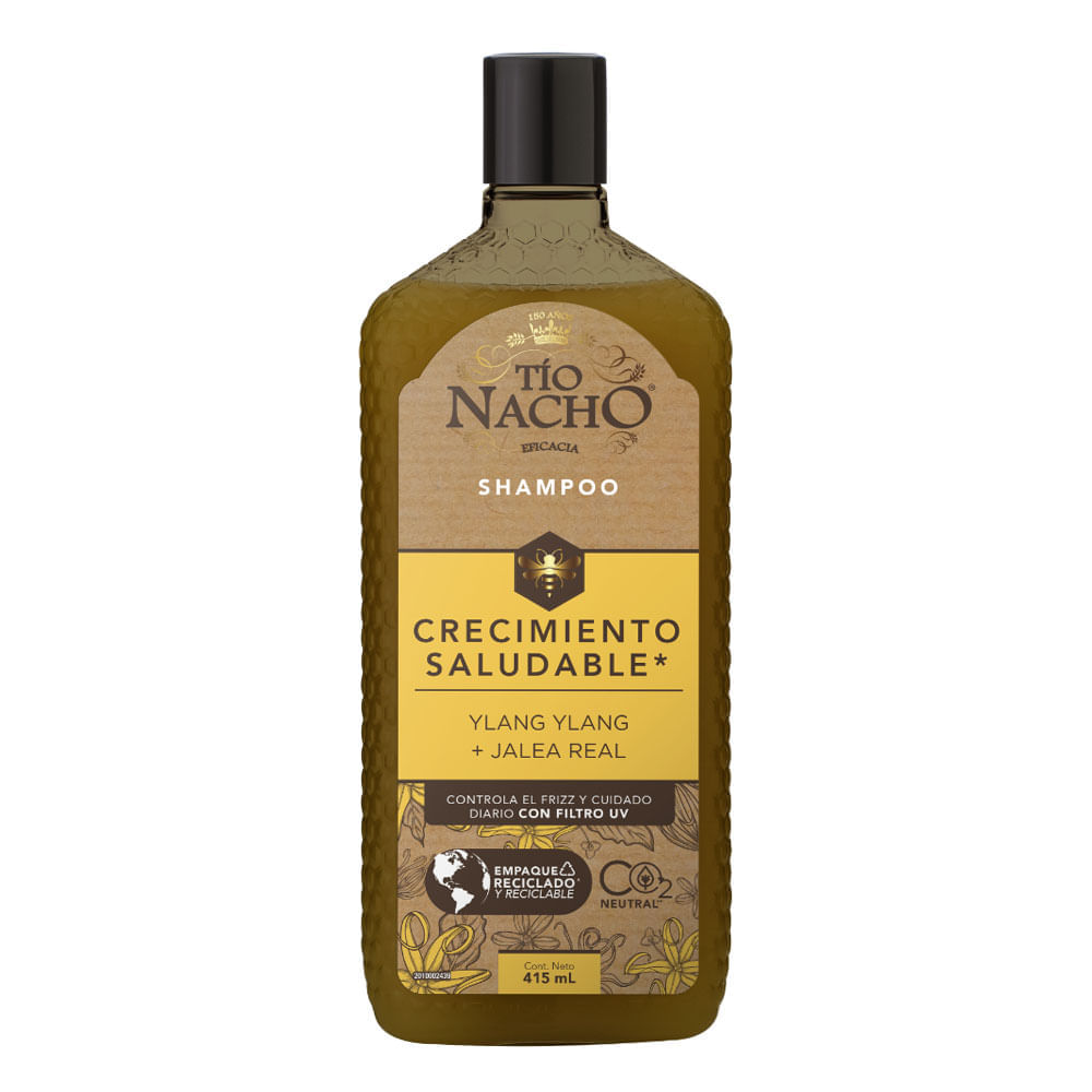 Shampoo Tío Nacho Crecimiento Saludable 415ml Metrope