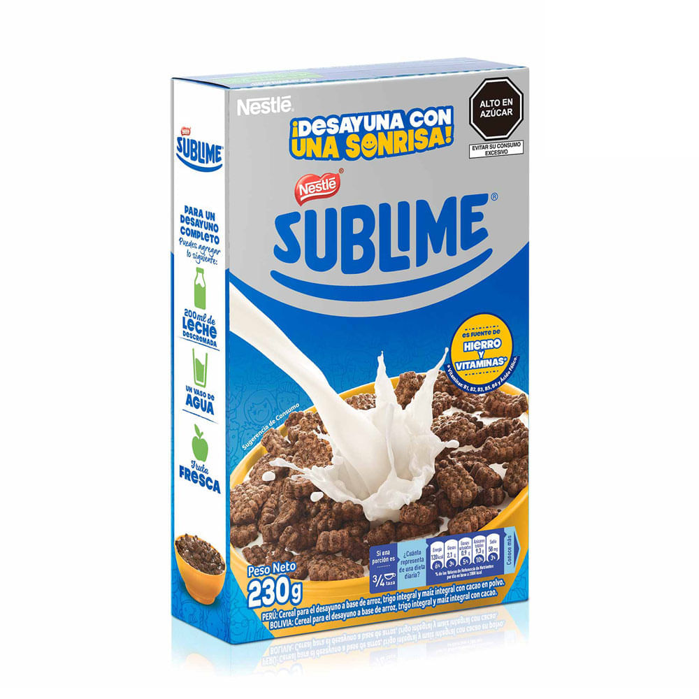 Cereal Sublime 230g - Metro.pe