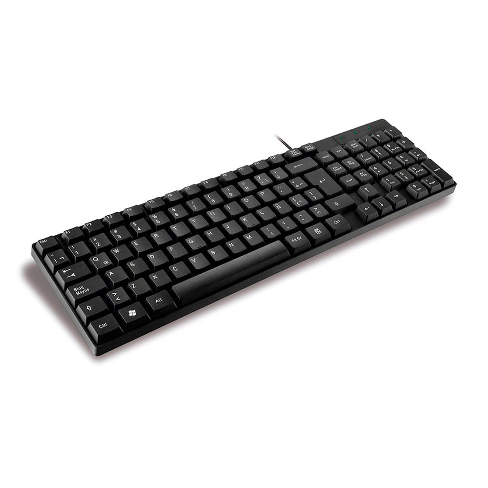 Teclado Clásico Slim USB Multilaser - Metro.pe