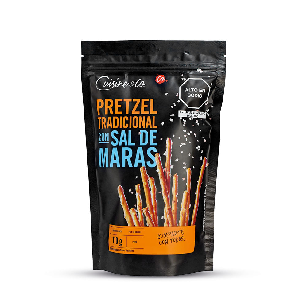 Pretzel con Sal de Maras Cuisine & Co Tradicional 110g - Metro.pe