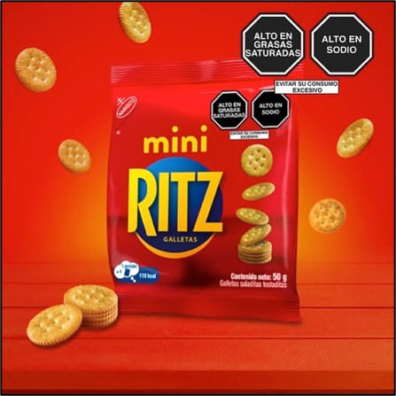 Galletas Saladas Ritz Mini 50g - Metro.pe