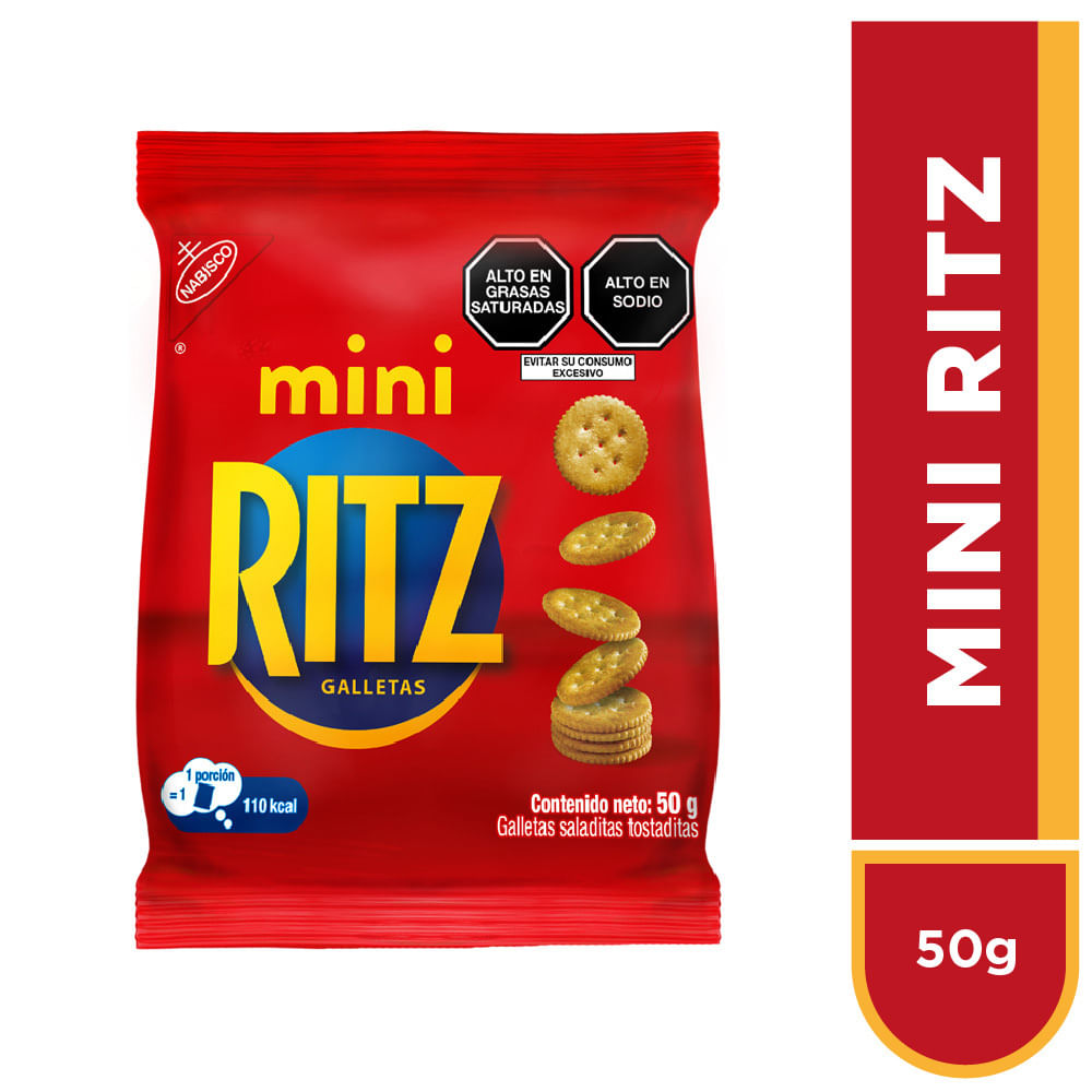 Galletas Saladas Ritz Mini 50g - Metro.pe