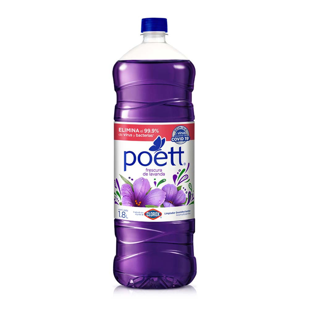 Limpiador Poett Frescura de Lavanda 1.8L - Metro.pe