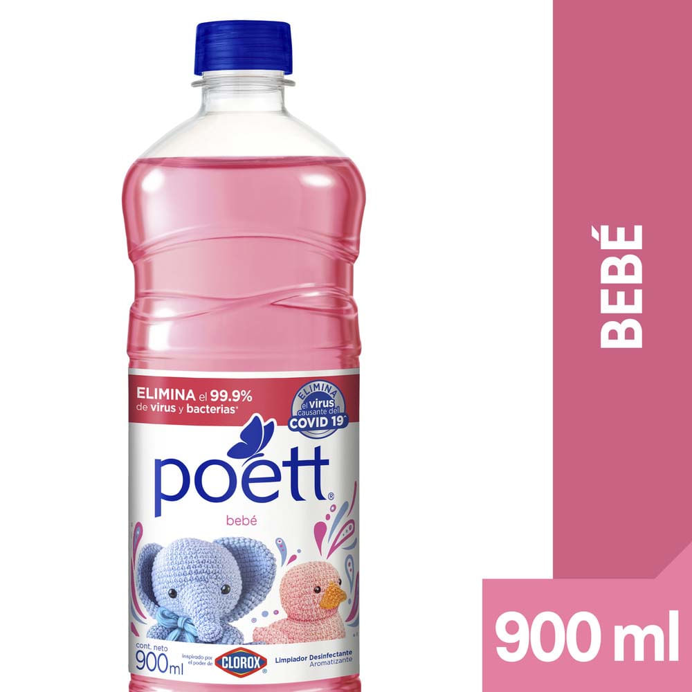 Limpiador Poett Beb 900ml - Metro.pe