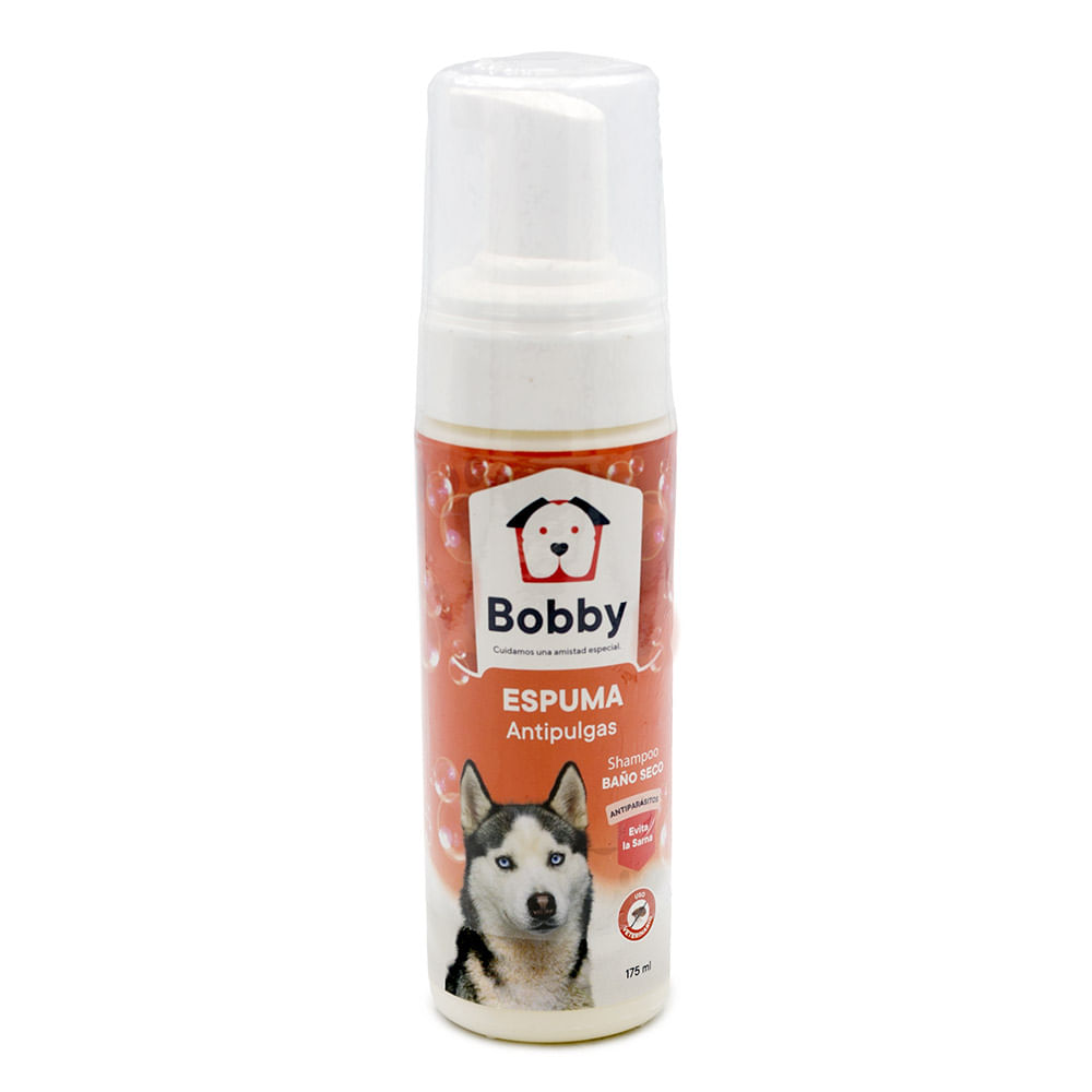 Baño Seco para Mascotas Bobby Antipulgas 175ml - Metro.pe