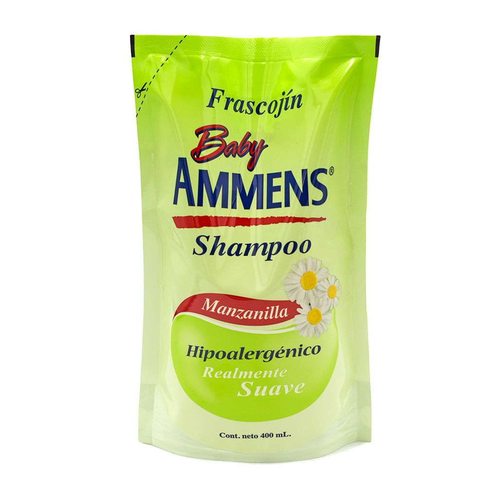 Shampoo Ammens Baby Manzanilla 400ml - Metro.pe