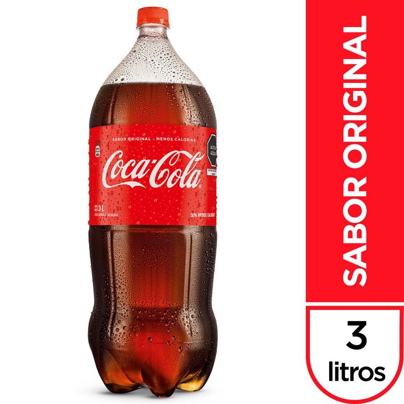 Gaseosa Coca Cola Sabor Original Botella 3L - Metro.pe Gaseosa Coca Cola Sabor Original Botella 3L - Metro.pe