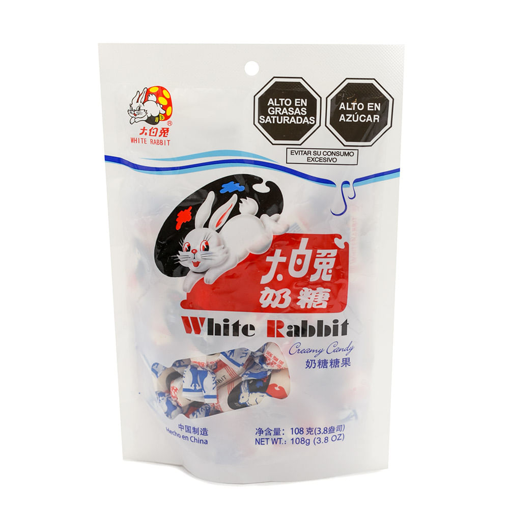 Caramelos Masticables White Rabbit 108g - Metro.pe