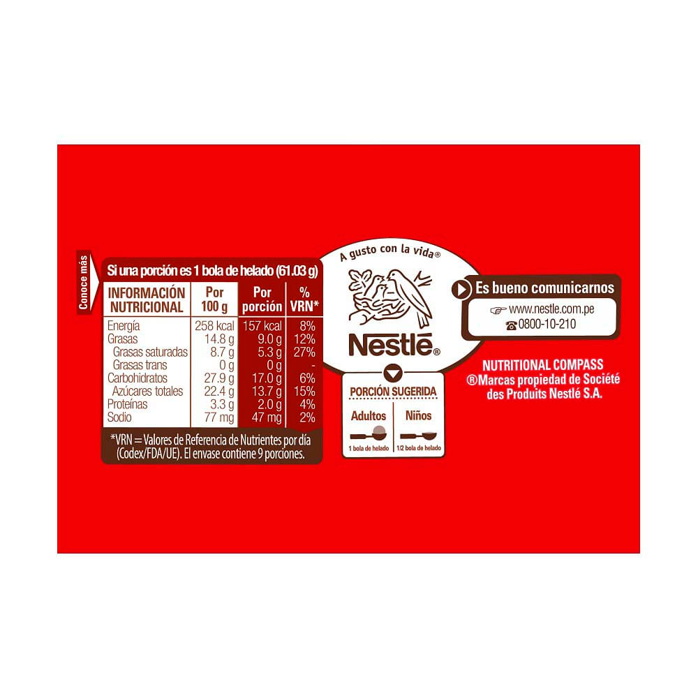 Helado Kit Kat Triple Layers 900ml - Metro.pe