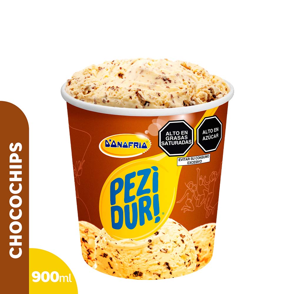 Helado de Crema Peziduri Chocochips 900ml - Metro.pe