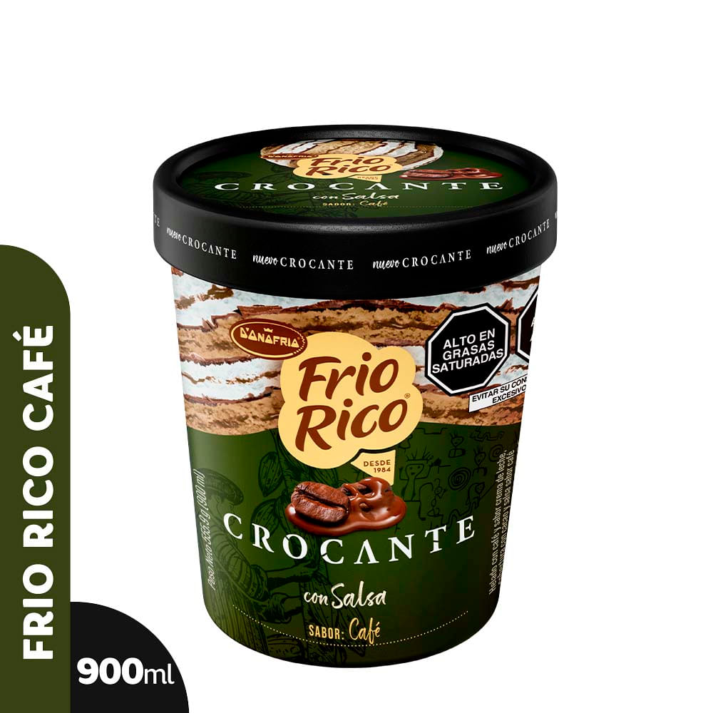 Helado Frio Rico Crocante Café de Chanchamayo 900ml - Metro.pe