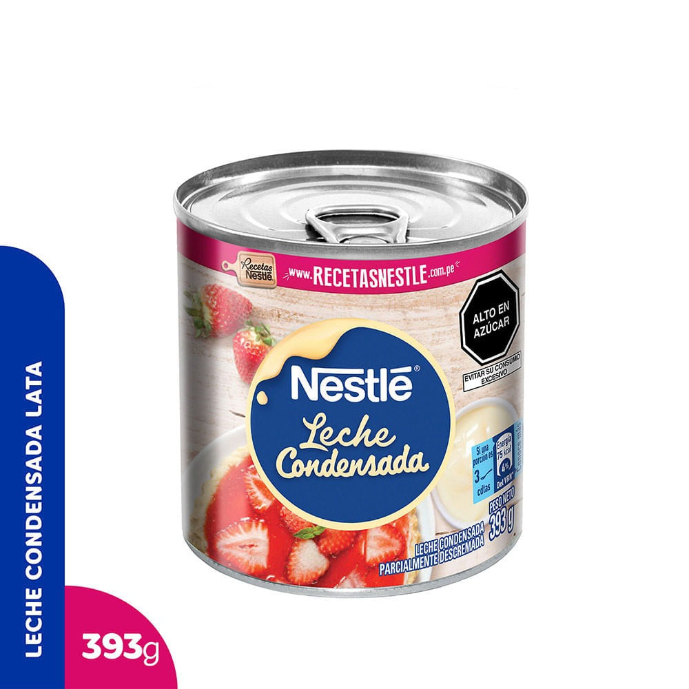 Leche Condensada Nestlé Lata 393g - Metro.pe
