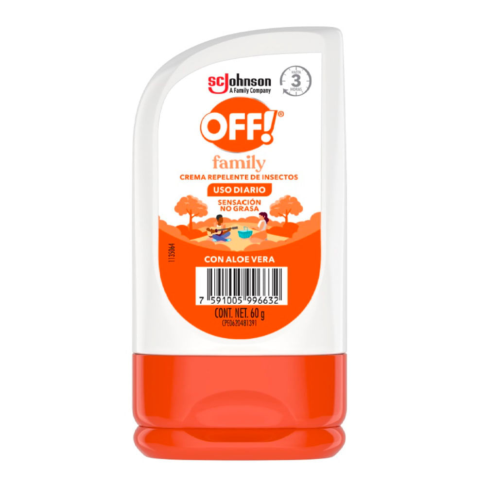 Repelente OFF! Family Crema 60g - Metro.pe