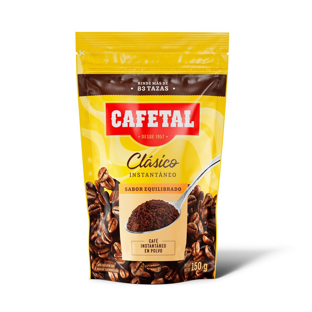 Café Instantáneo Cafetal Clásico 150g - Metro.pe