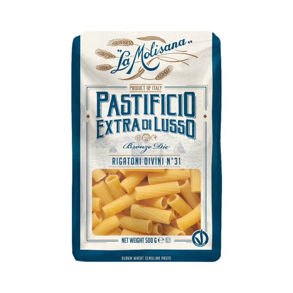 Pasta Rigatoni Divini La Molisana 500g - Metro.pe