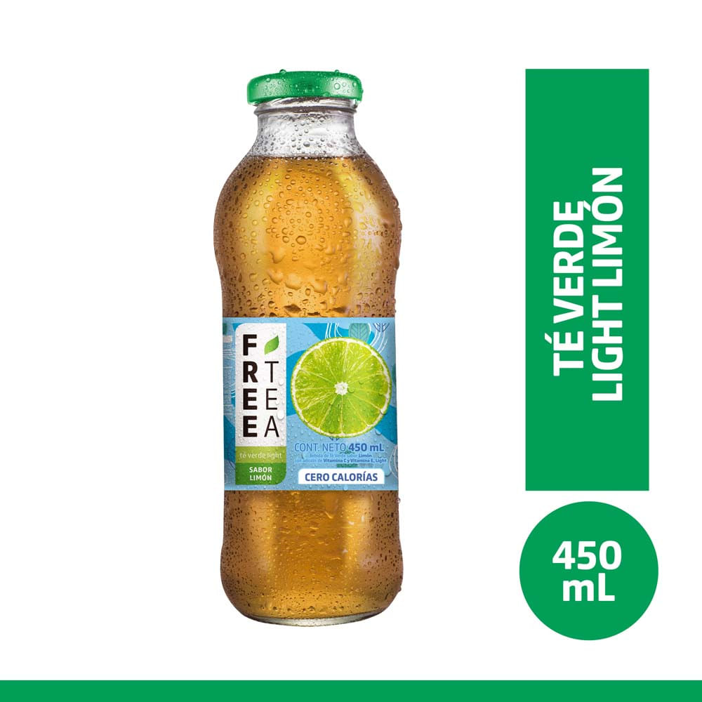Free Tea Limon Light Frasco Vidrio 450 ml - Metro.pe