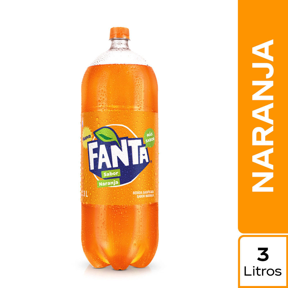 Gaseosa Fanta Botella 3L - Metro.pe