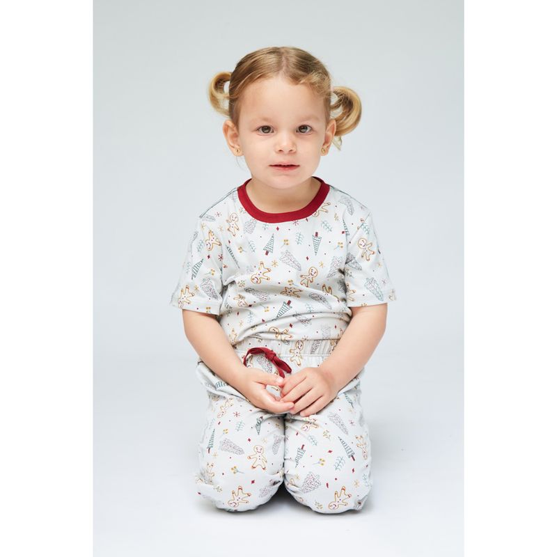 Pijama Navideña Infantil Lima Basics Talla 2 - Metro.pe