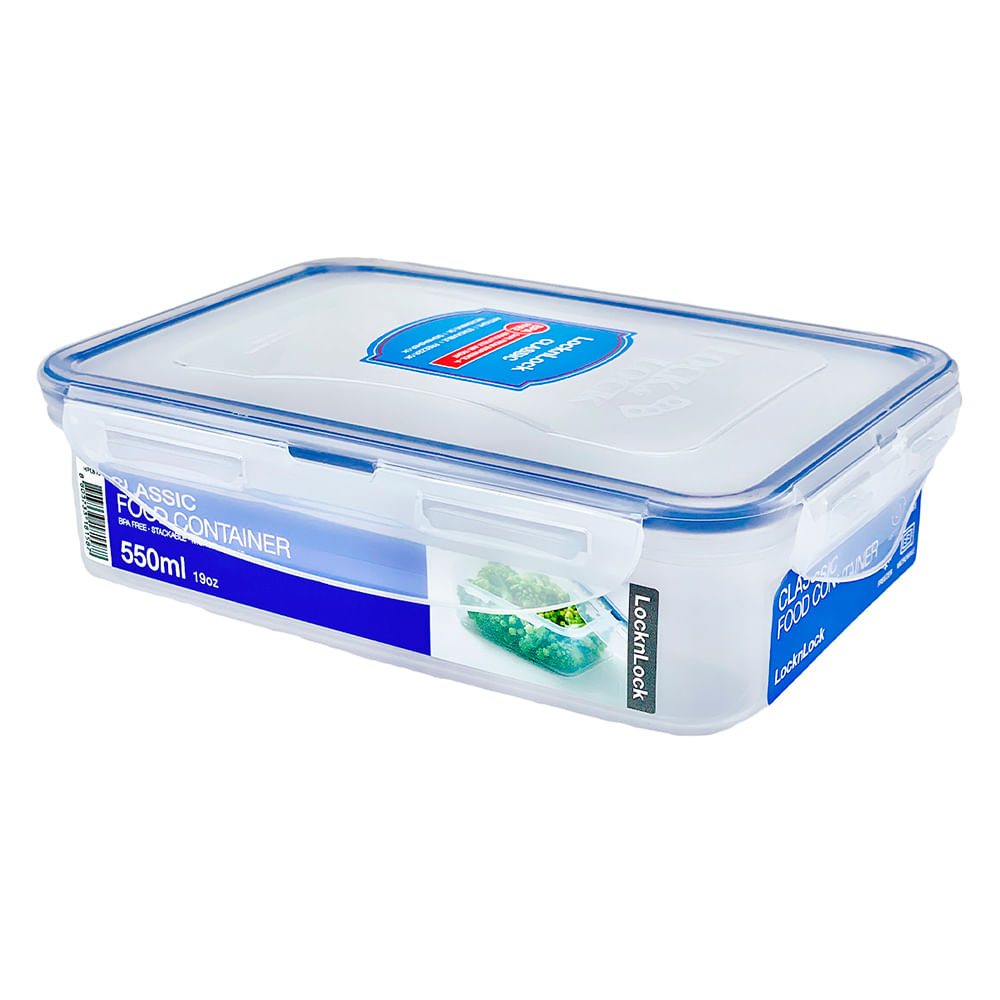 Envase Hermetico Rectangular Lock & Lock 500ml - Metro.pe
