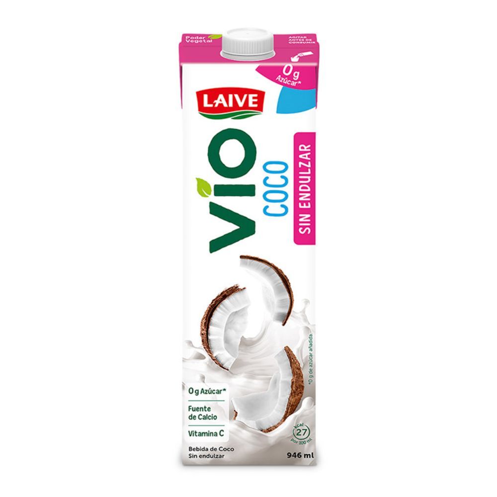Bebida de Coco Laive Vio Sin Endulzar Caja 946ml - Metro.pe