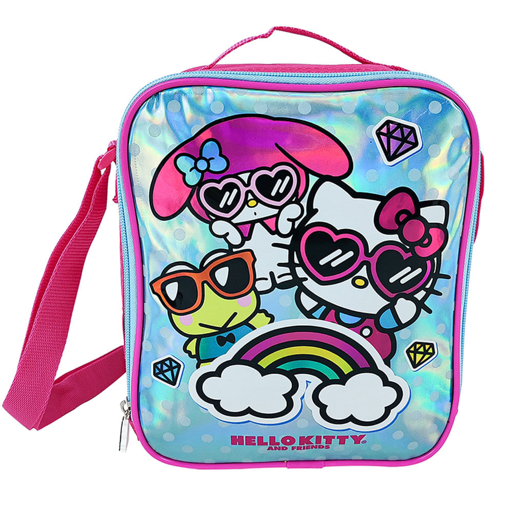 Lonchera Scool Vertical Tela Hello Kitty & Friends - Metro.pe