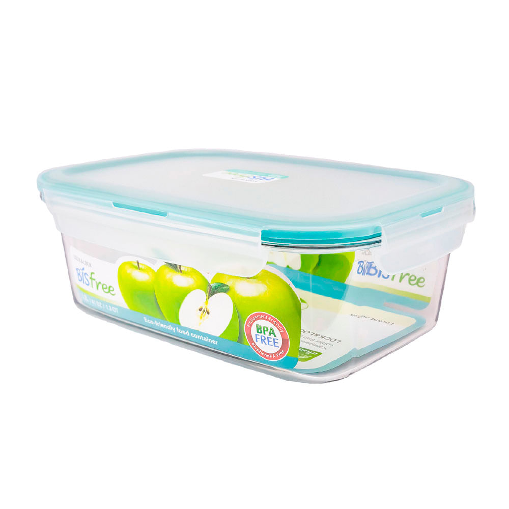 Envase Rectangular Lock & Lock Tabletop Tritan 1.2L - Metro.pe
